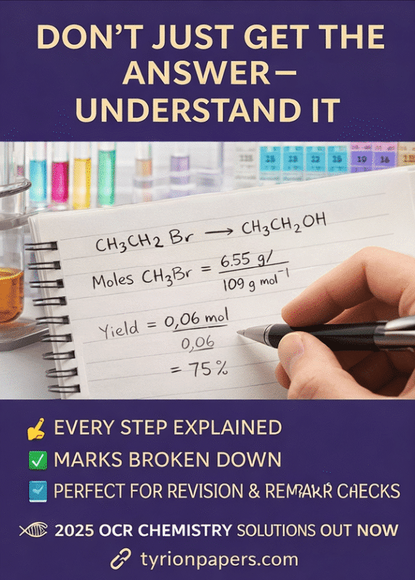 Download OCR Chemistry 2025 Papers and Worked Solutions (GCSE, AS, A ...