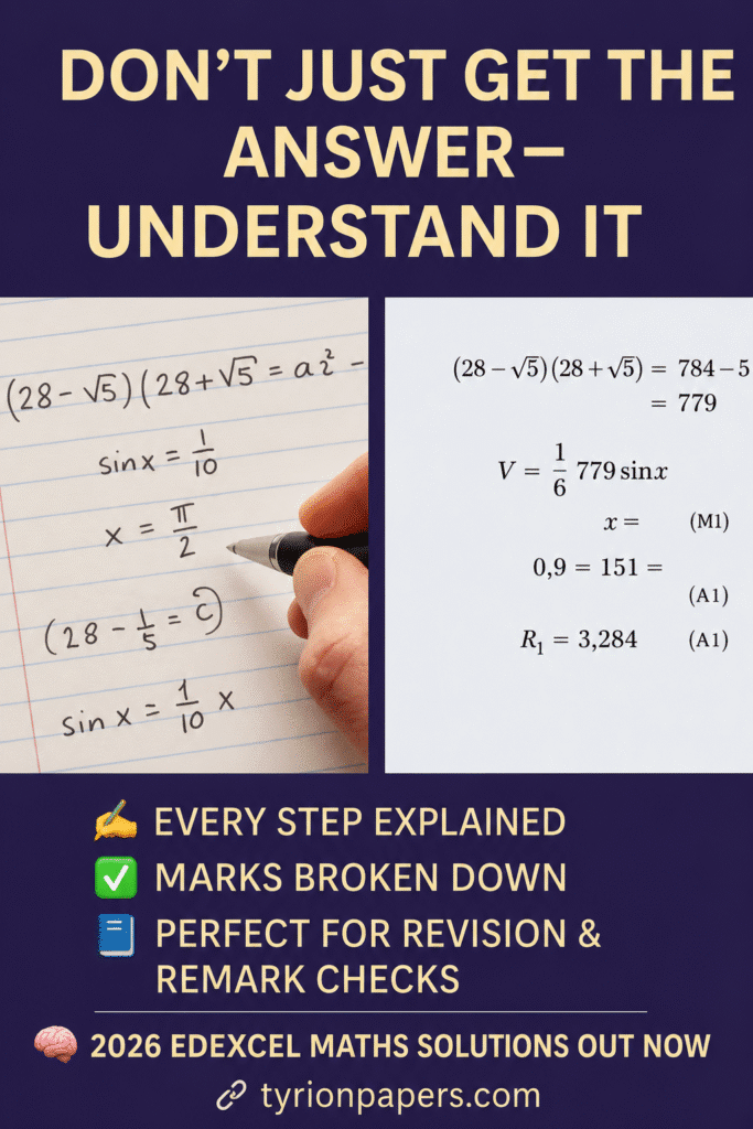 Download Edexcel Maths 2026 Papers and Worked Solutions (GCSE, AS, A ...